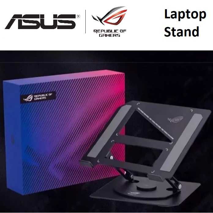Jual ASUS ROG Foldable Rotating Bracket Laptop Stand - 14 - 18