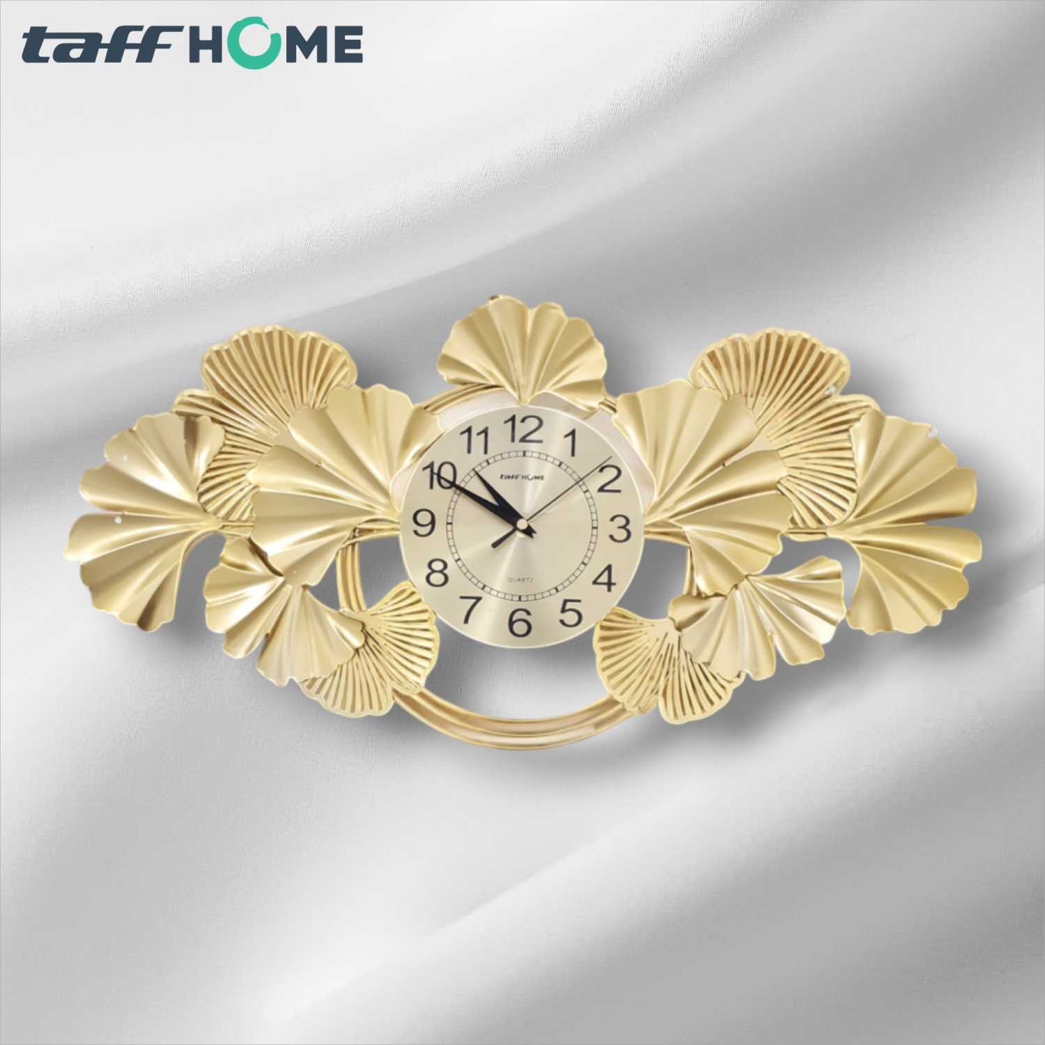 Jual TaffHOME Jam Dinding Quartz Iron Luxury European Style