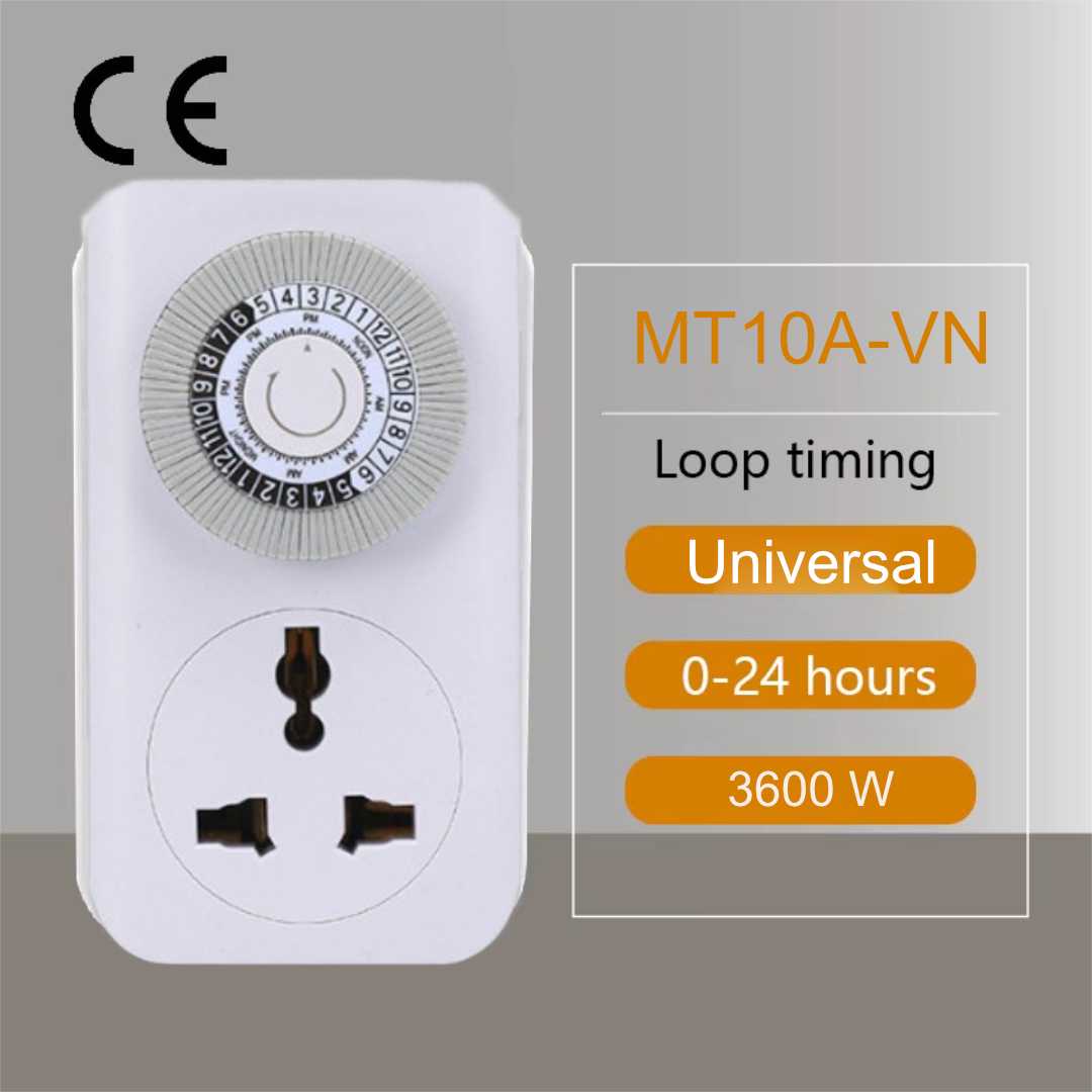 Jual Fascia Mechanical Timer Switch Analog 24 Jam 16A 220V 3600W