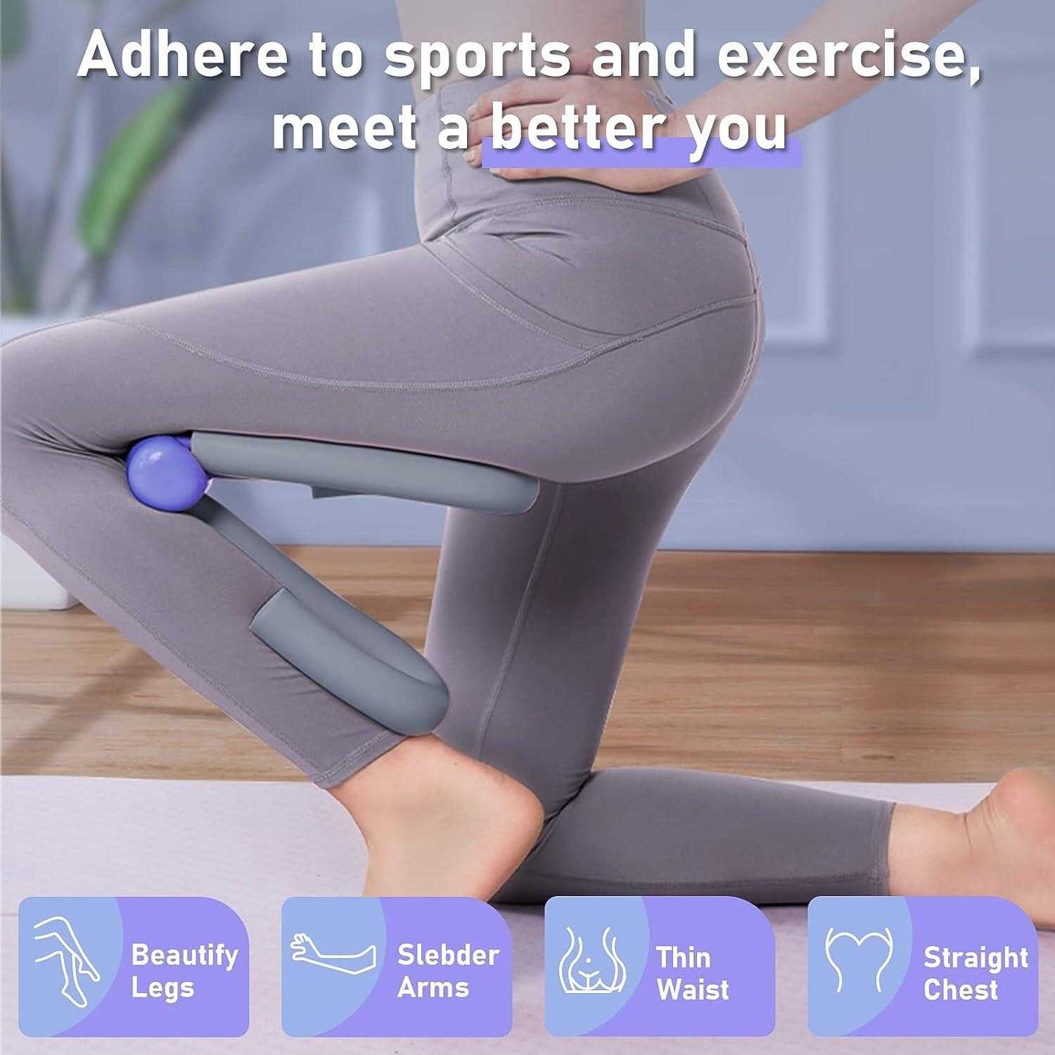 Jual HEROGER Hip Trainer Alat Fitness Senam Kegel Anti Slip Leg