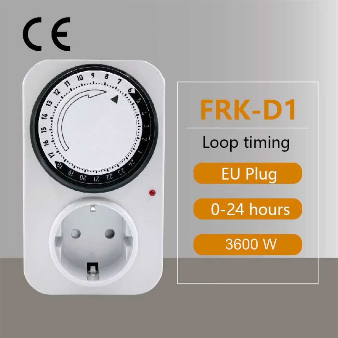 Jual Ayanjin Mechanical Timer Switch Analog 24 Jam 16A 220V