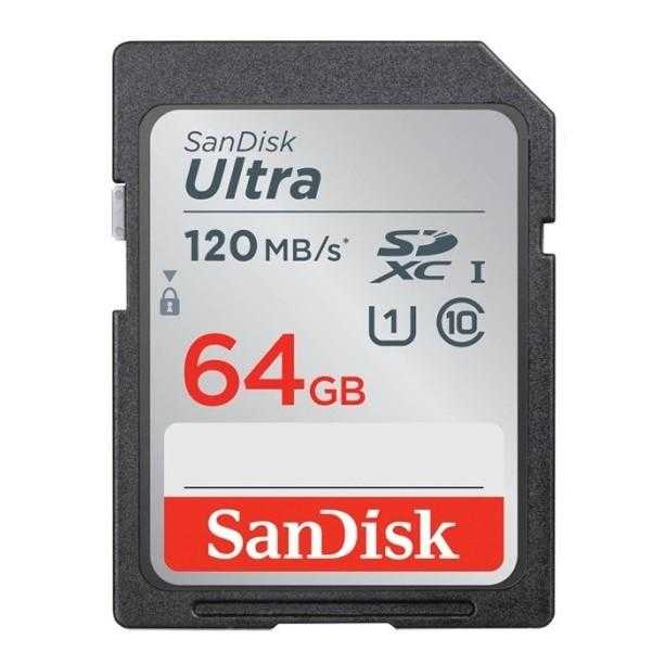 Jual SD Card SanDisk Ultra Class10 64 Gb 64Gb 120 Mb/s Memory