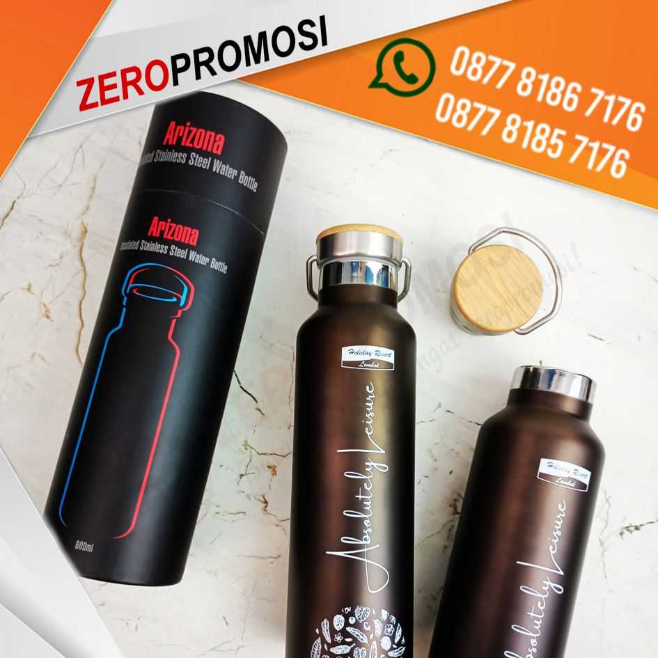 Jual Souvenir Tumbler Arizona Mizzu Stainless Custom Logo