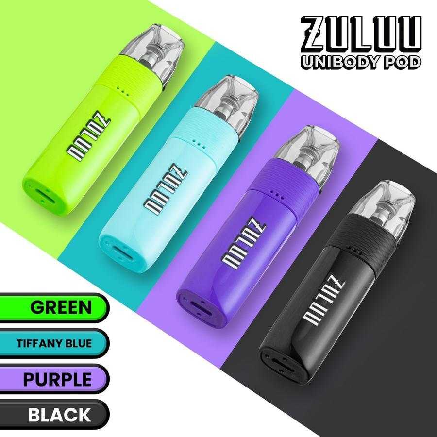 Jual Zuluu Unibody 500mAh Pod Kit - Authentic by Koko Sarang x
