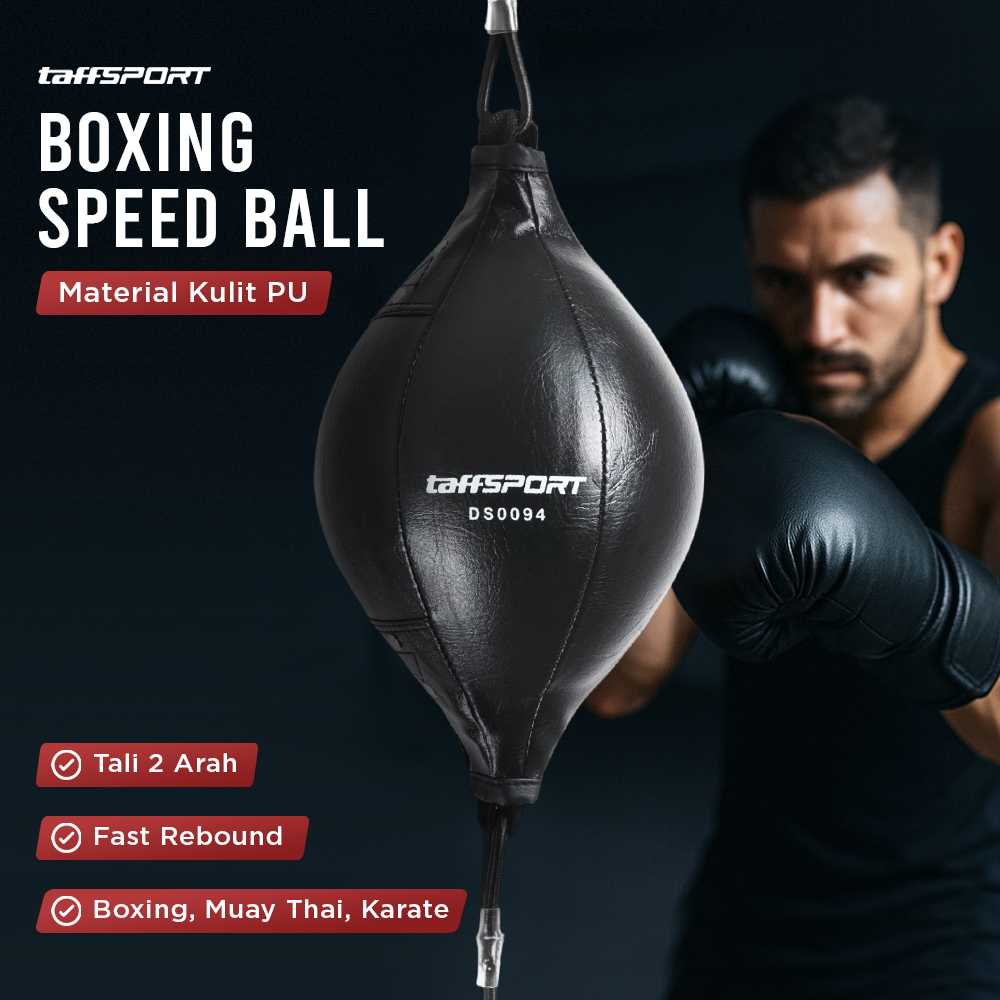 Jual TaffSPORT Boxing Speed Ball Punching Bag Inflatable Samsak