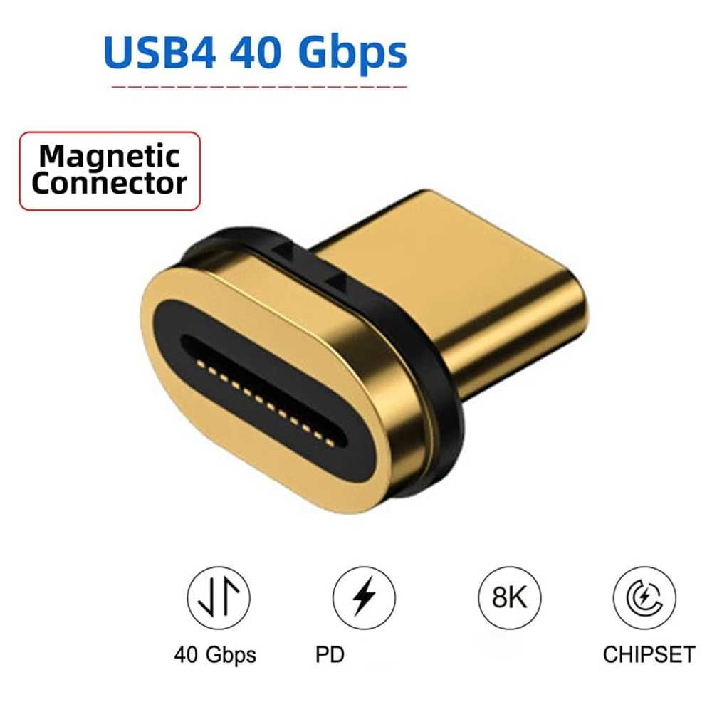 Jual Chenyang Head Magnetic Connector USB Type C 4.0 Plug 40Gbps
