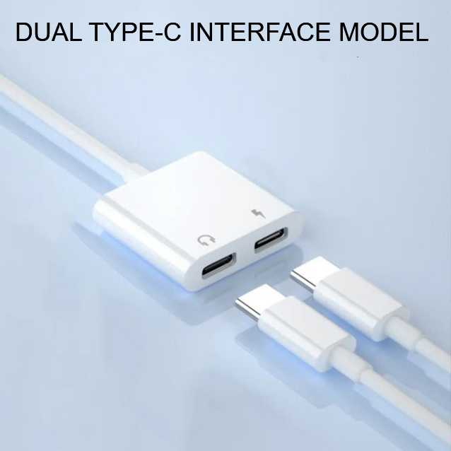 Jual OLAF Converter Audio USB Type C Dual Port Music Charging