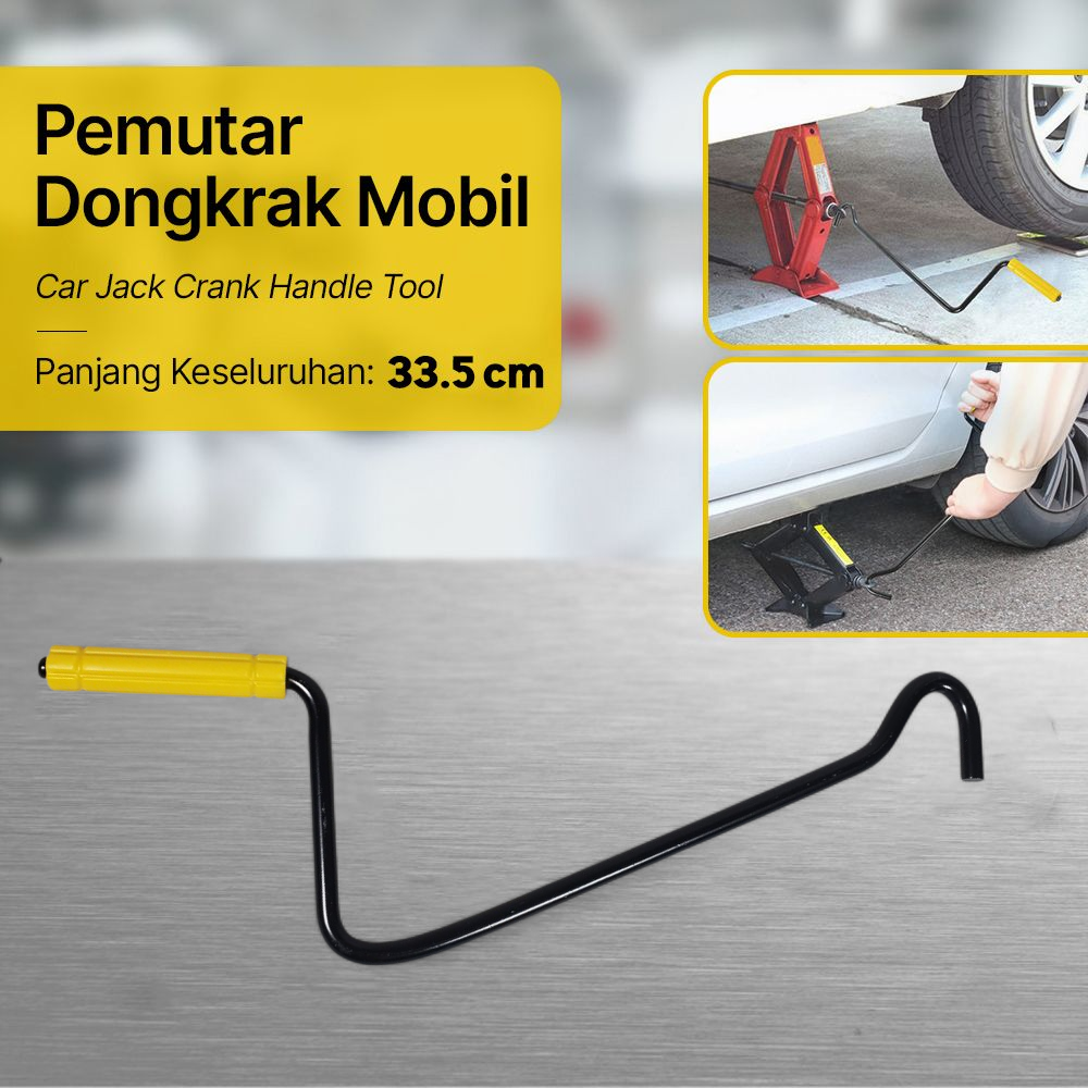Jual Homyl Pemutar Dongkrak Mobil Car Jack Crank Handle Tool