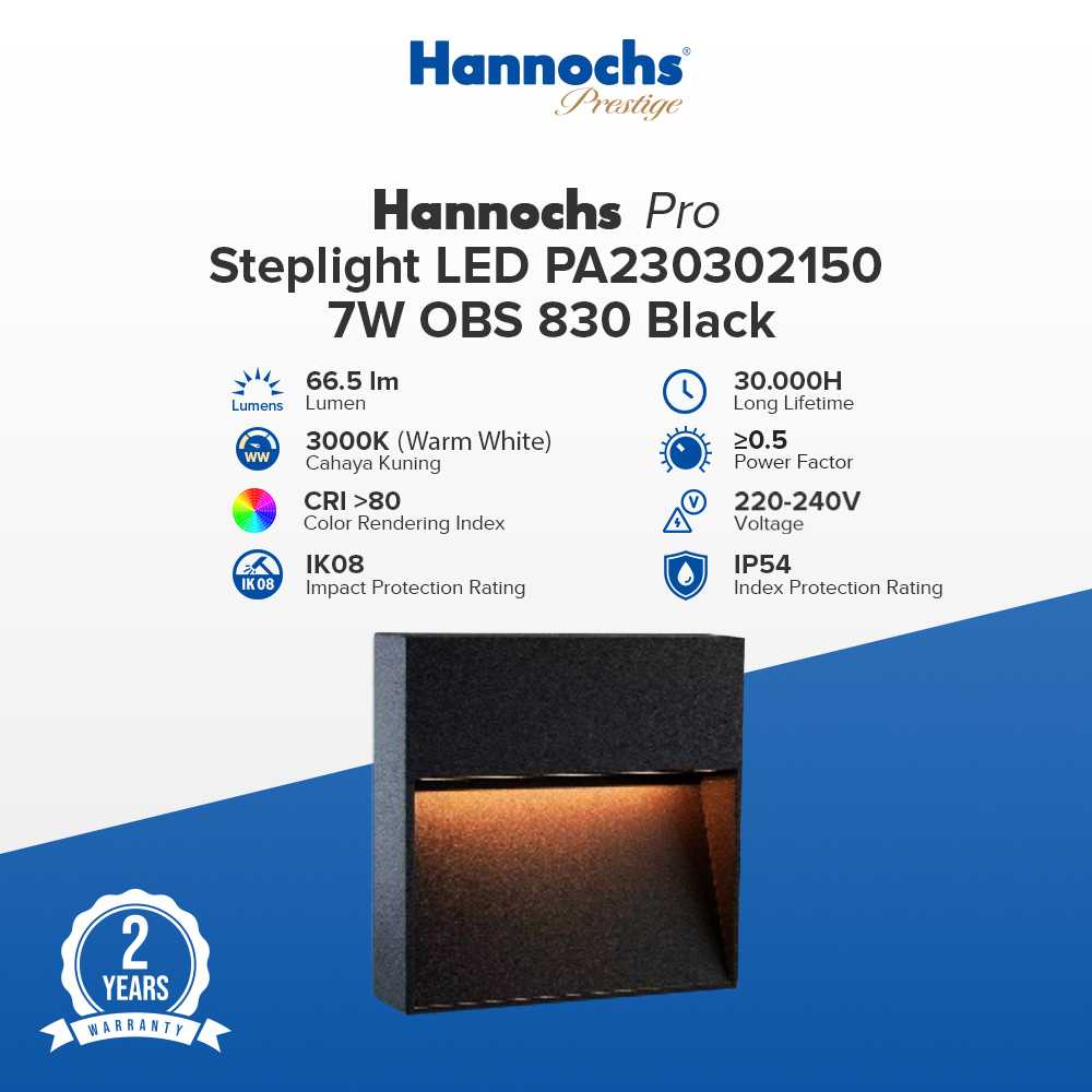 Jual Hannochs Lampu LED Tangga Outdoor / Indoor Steplight LED
