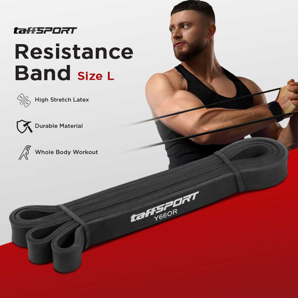 Jual TaffSPORT Resistance Band Pull Up Fitness Gym Yoga Pilates