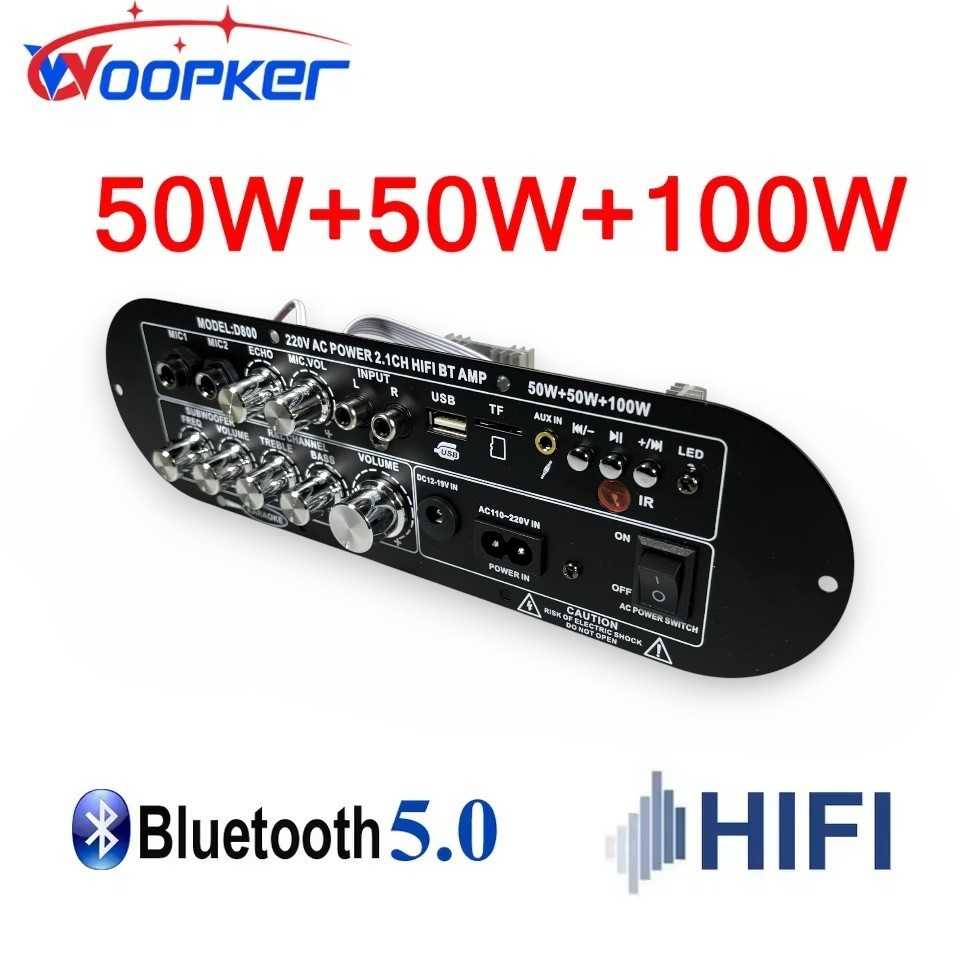 Jual WOOPKER Amplifier Board Audio Bluetooth USB 2.1 Channel