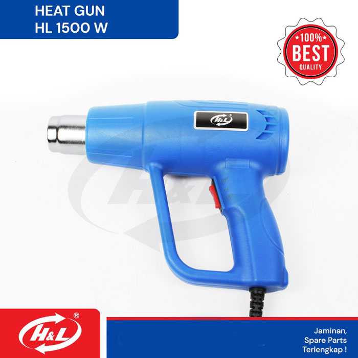 Jual HL Heat Gun 1500W Alat Pemanas Plastik | Jakmall.com