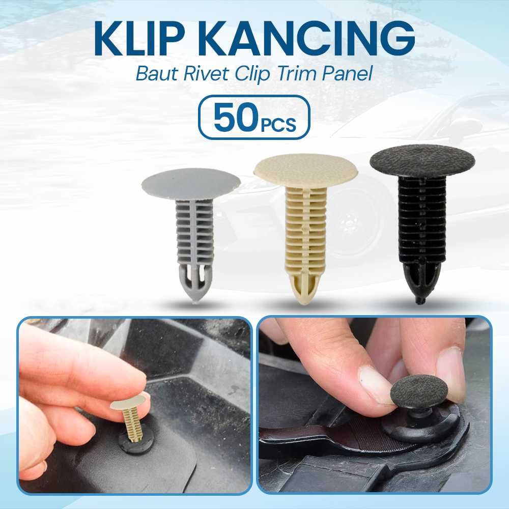Jual YUHUAN Klip Kancing Pintu Mobil Baut Rivet Clip Trim Panel