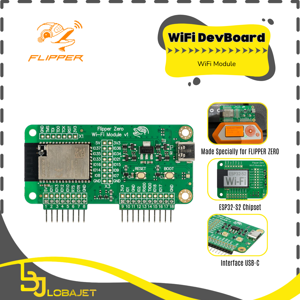 Jual FLIPPER WiFi DevBoard - WiFi Module - Khusus Untuk FLIPPER