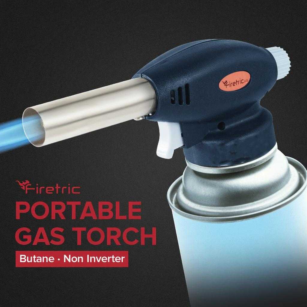 Jual Firetric Portable Gas Torch Butane Flame Gun - 915 | Jakmall.com