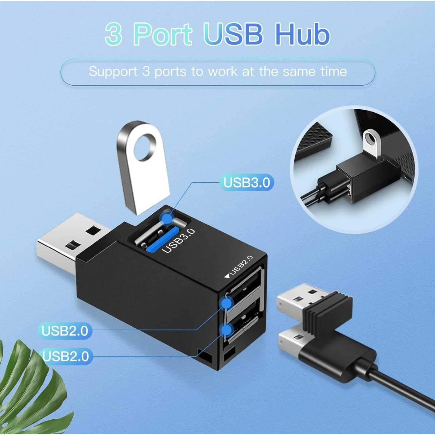 Jual Unitek Mini Super Speed USB 3.0 Hub - Y-2153 | Jakmall.com