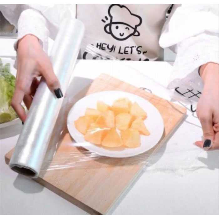 Jual Plastik Wrap Makanan Wrapping Roll Segel Sayur Buah 30cmx20m