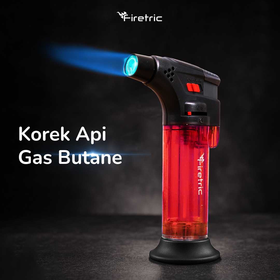 Jual Firetric Korek Api Gas Butane Torch Jet Windproof - SK603