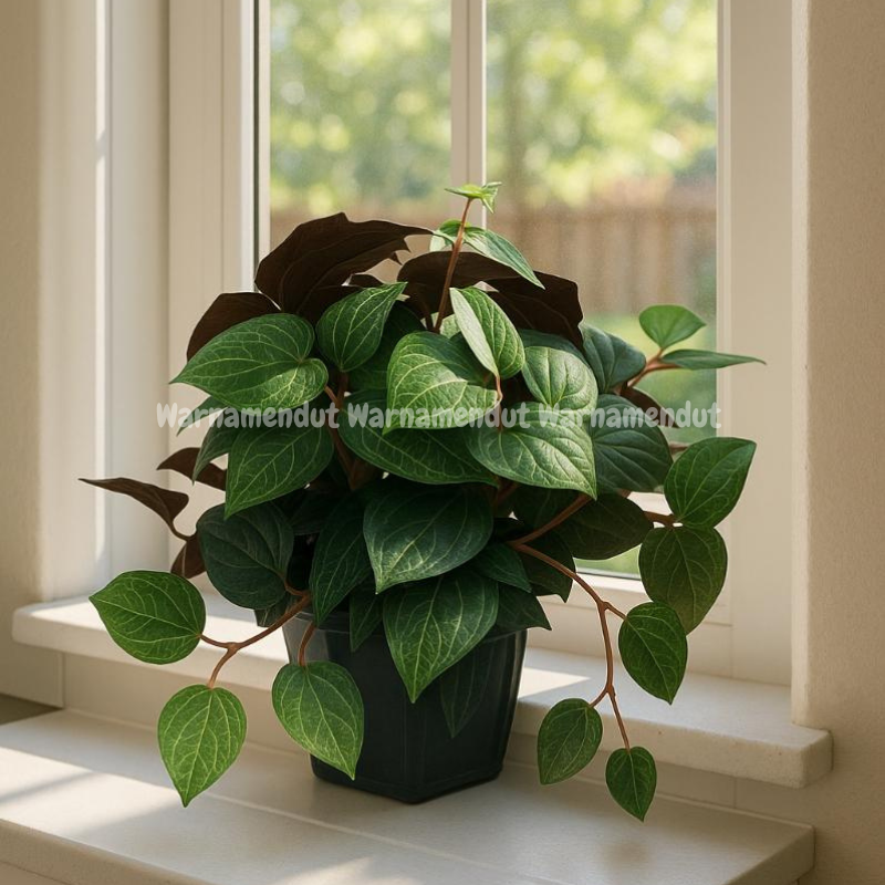 Jual Tanaman Tiruan Hias Dalam Pot Jenis Anggrek Permata Dia 9cm