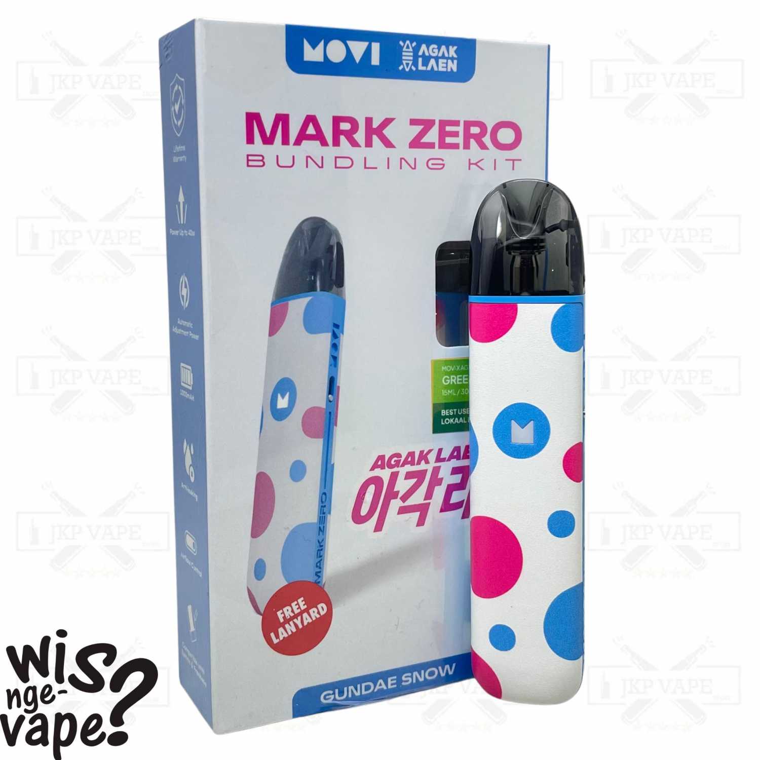 Jual Mark Zero AGAK LAEN - Pod Kit Bundling Liquid Authentic by