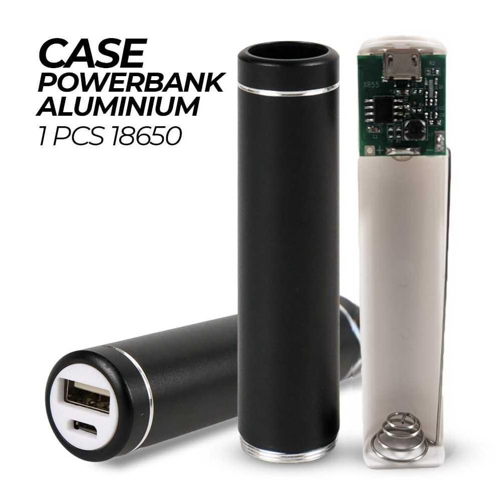 Jual BruceBing Power Bank DIY Aluminium Case USB Port 1 PCS