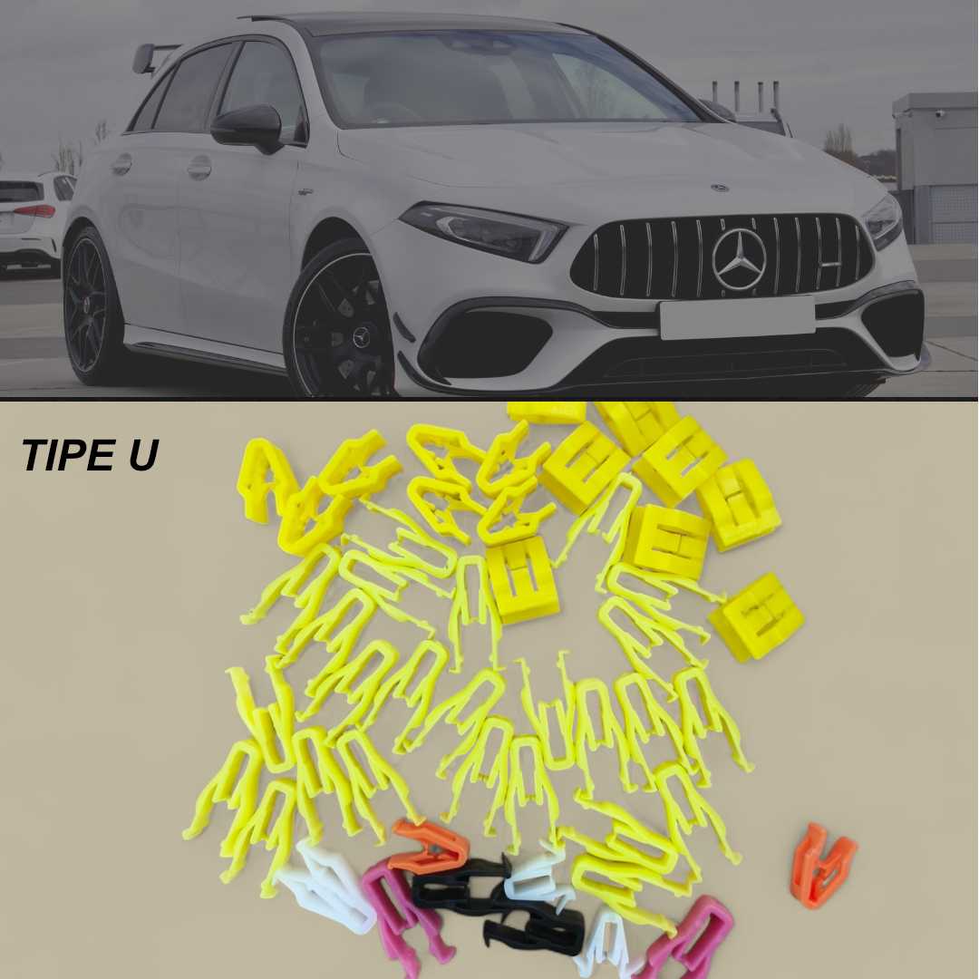 Jual YUHUAN Klip Kancing Pintu Mobil Dashboard Door Trim Buckle