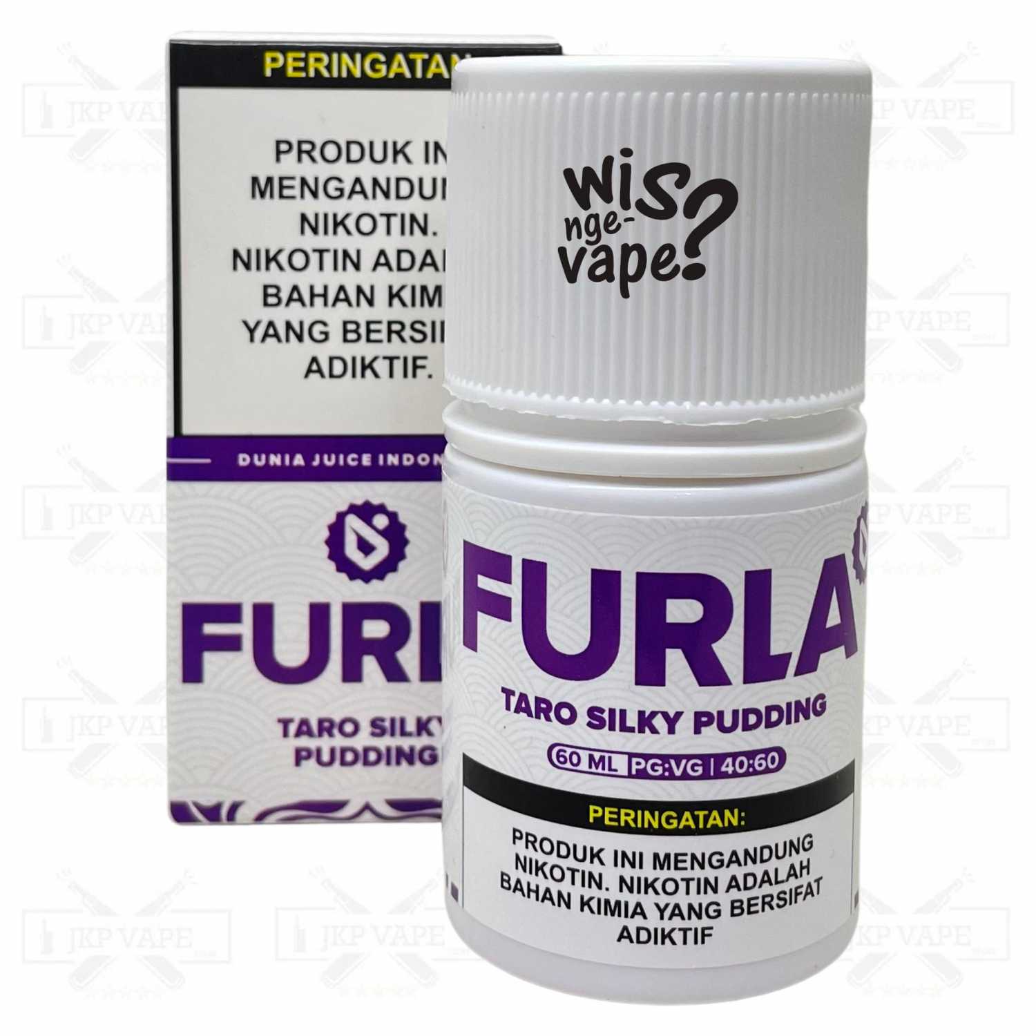 Jual Furla Taro Silky Pudding 60ml - Freebase Liquid by DJI