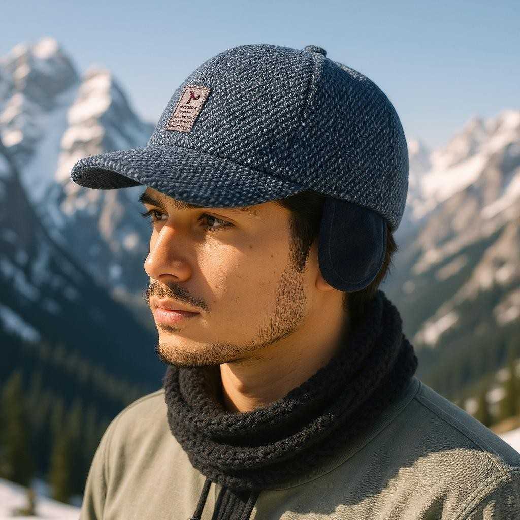 Jual EDIKO Topi Baseball Unisex Cap Ear Warm Protection Penutup