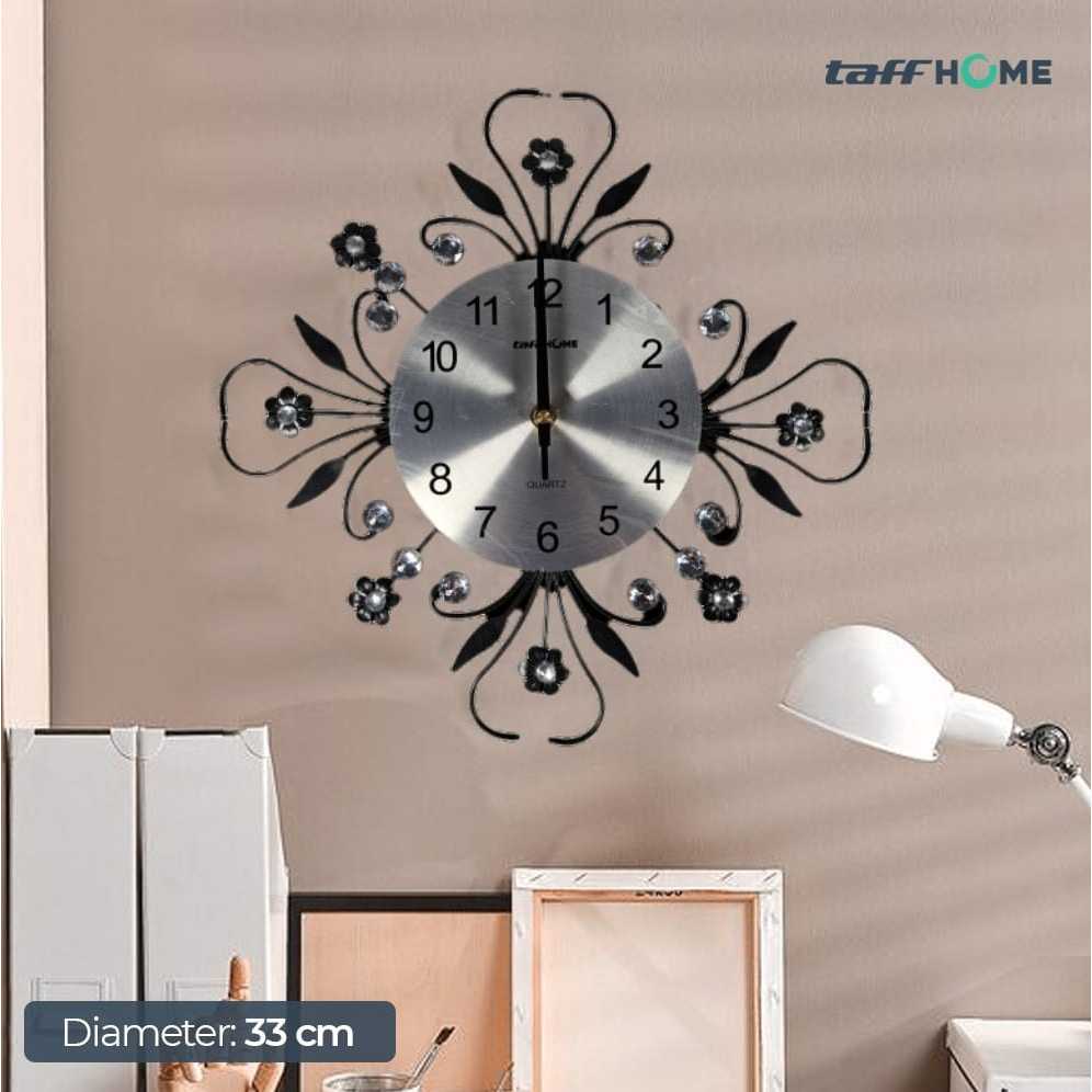 Jual TaffHOME Jam Dinding 3D Quartz Creative Model Luxury