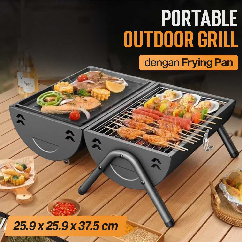 Jual Xbess Alat Panggang Arang Portable BBQ Outdoor Grill Stove