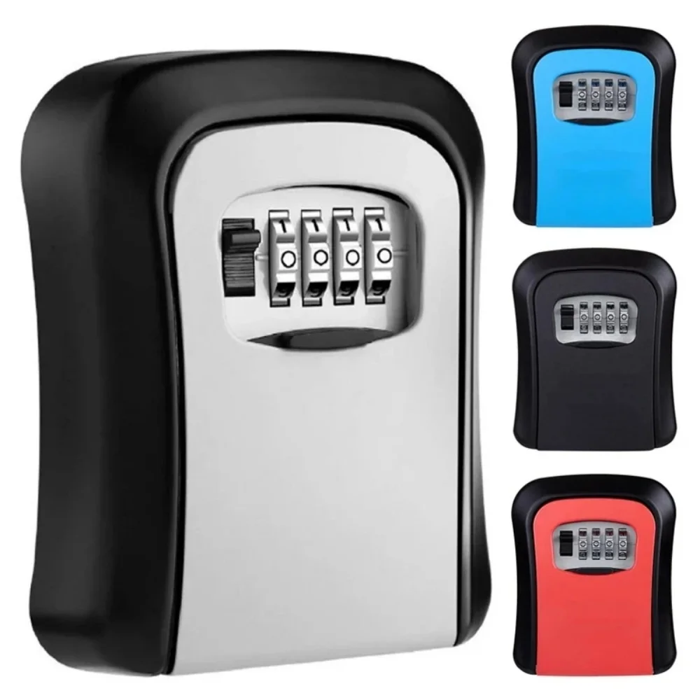 Jual FMA Wall Mount Key Lock Box 4 Digit Password Code without