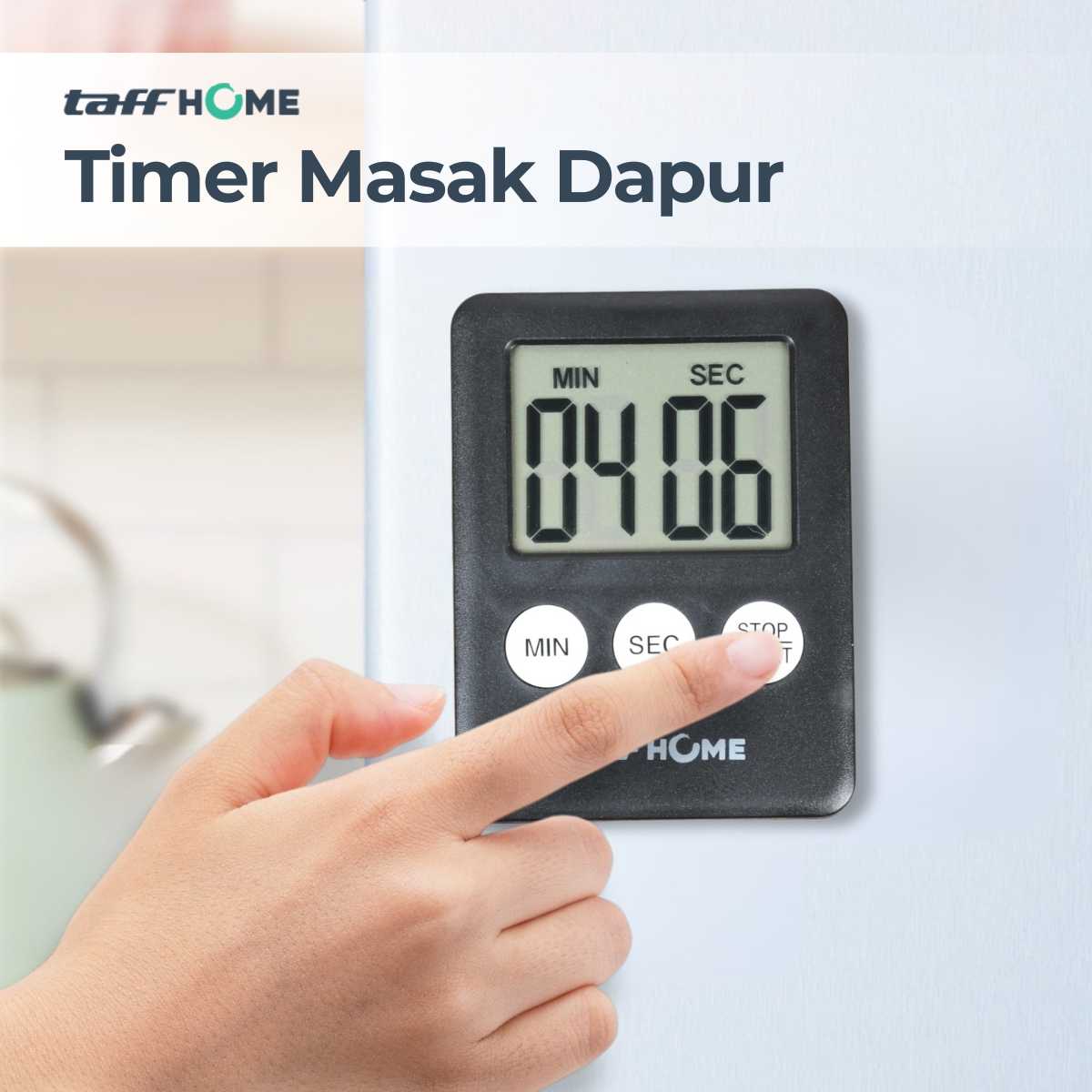 Jual TaffHOME Mini Timer Masak Digital Dapur Kitchen Stopwatch