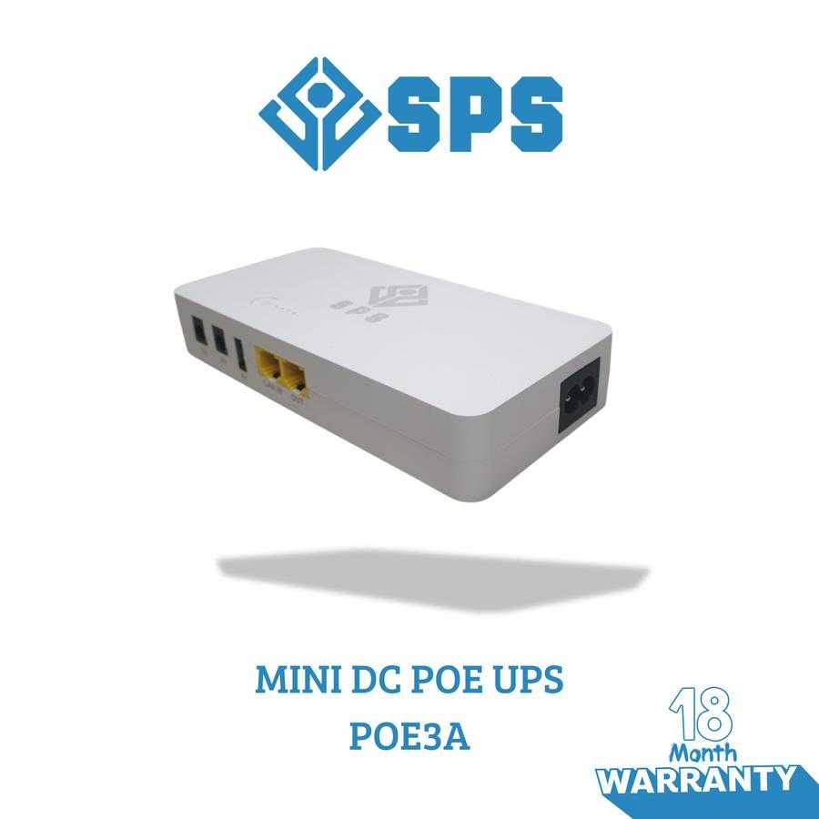 Jual SPS POE3A UPS Mini DC 29W Portable Power Bank 3A Lithium
