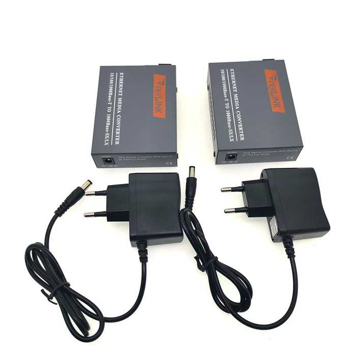 Jual Netlink HTB-GS-03 A B Fiber Optic Media Converter 1000 Mbps