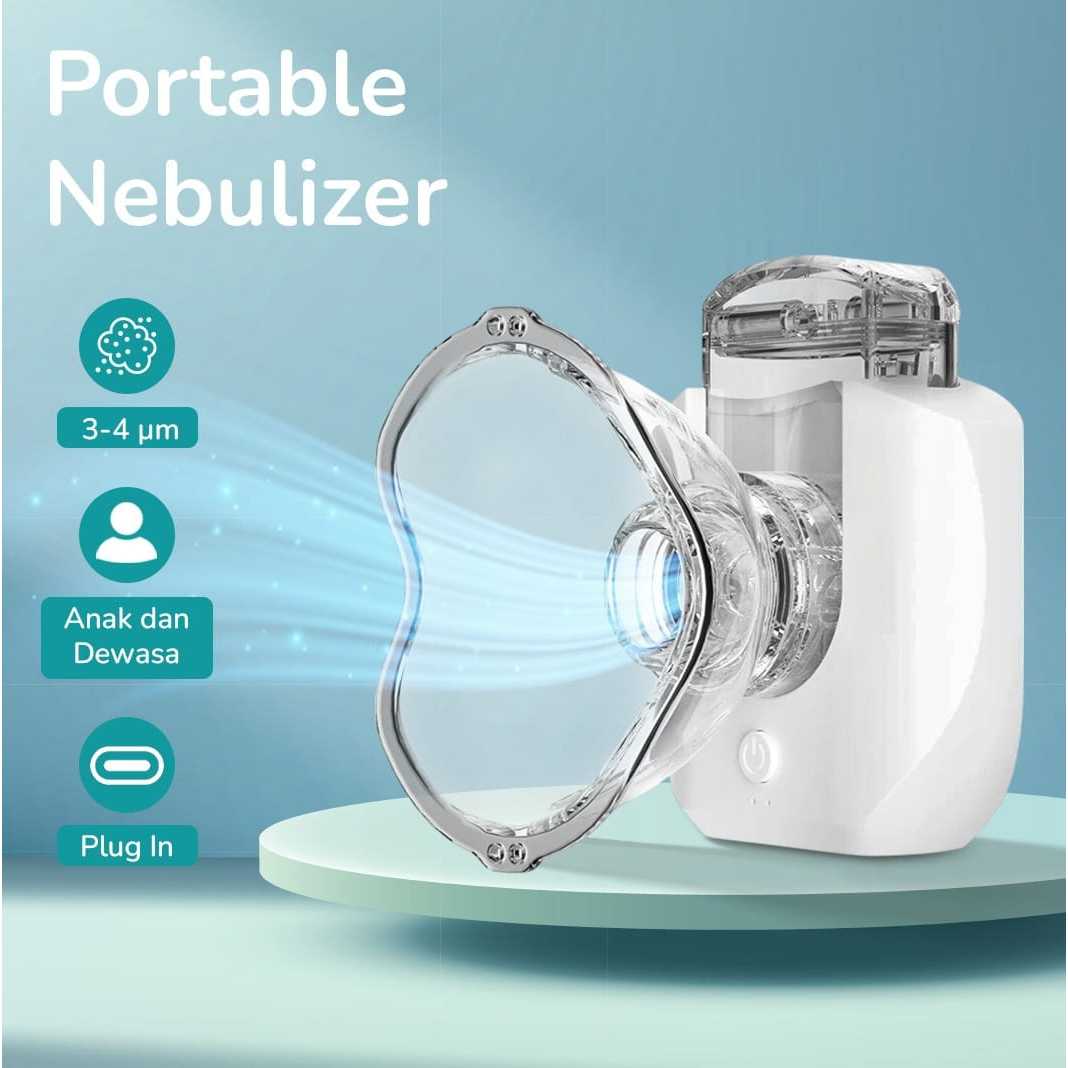 Jual LEGGONG Alat Terapi Pernapasan Mesh Nebulizer Portable
