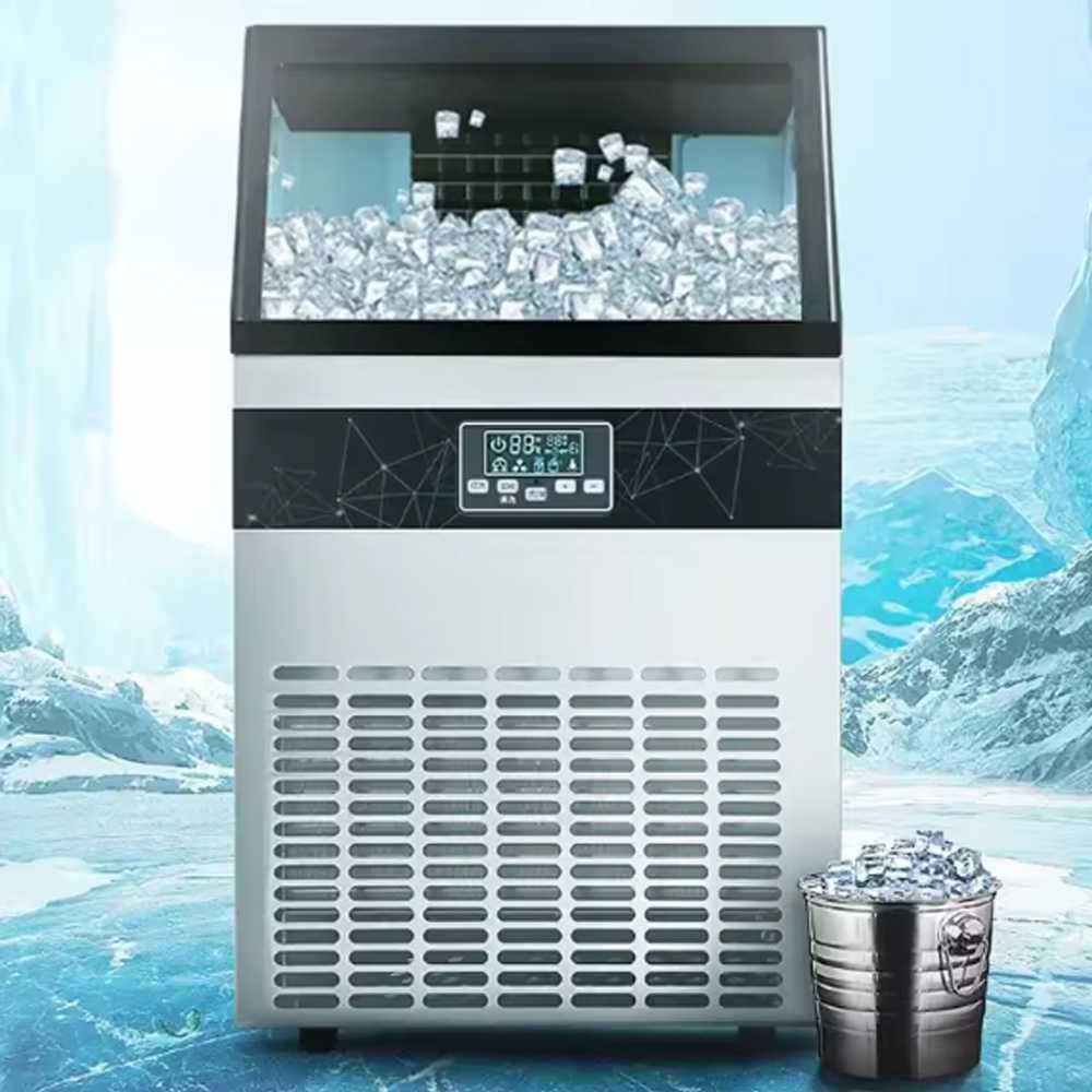 Jual Hicon Mesin Es Batu Kotak Otomatis Ice Maker Machine 100kg