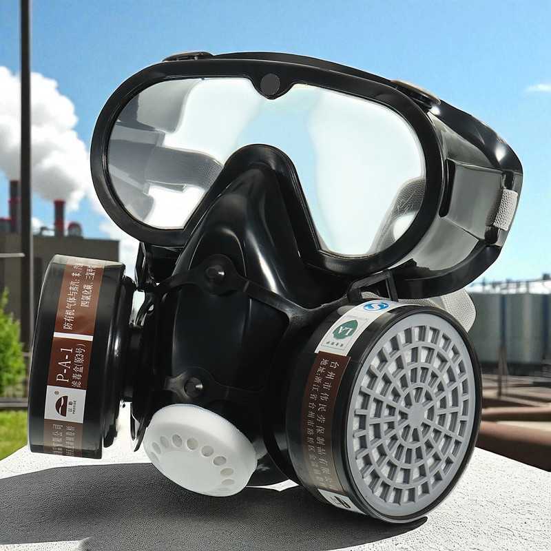 Jual TaffGUARD Masker Gas Respirator Full Face with Activated