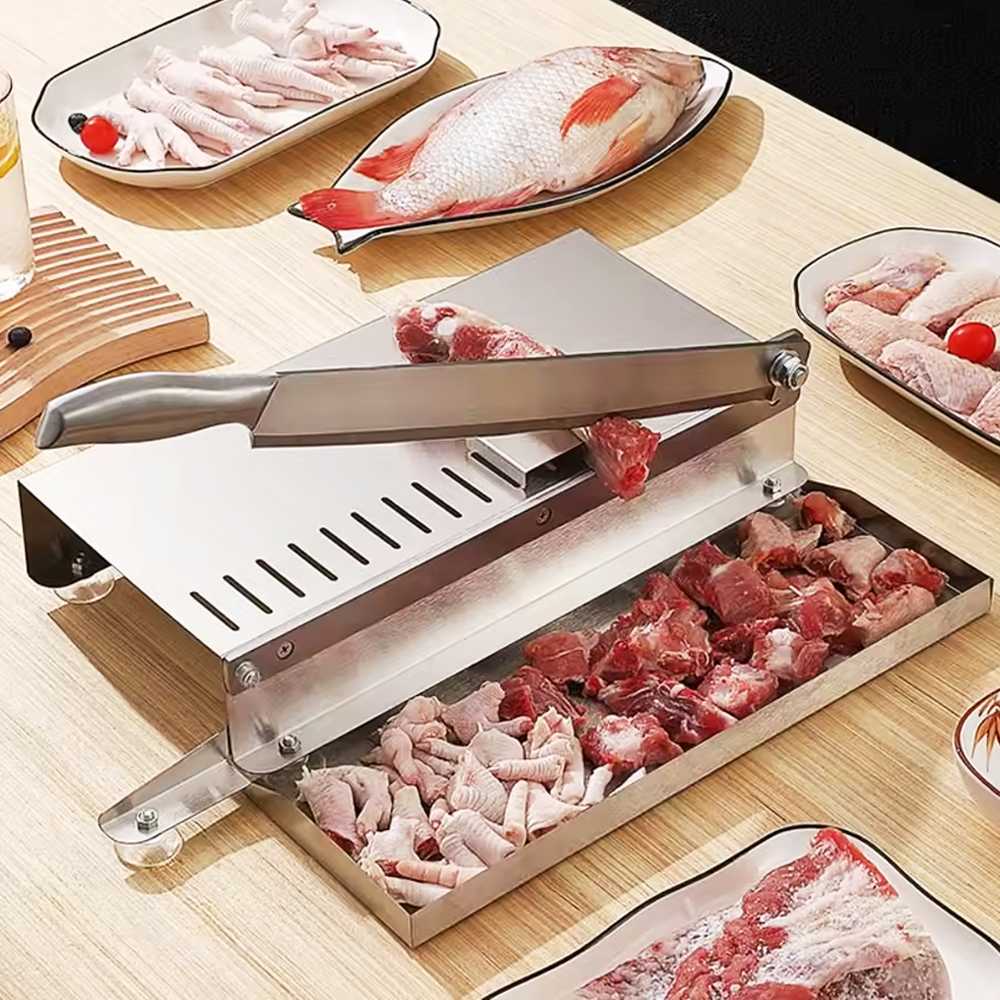 Jual KNIFEZER Alat Pemotong Daging Beku Buah Sayuran Meat Slicer