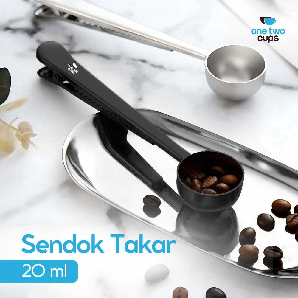 Jual One Two Cups Sendok Takar Kopi Teh Measuring Spoon with