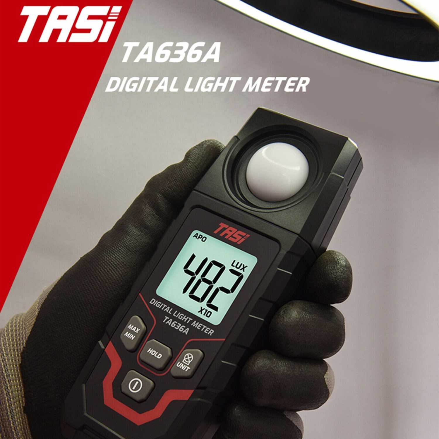 Jual Alat Ukur Intensitas Cahaya Lux Meter Digital LCD Screen