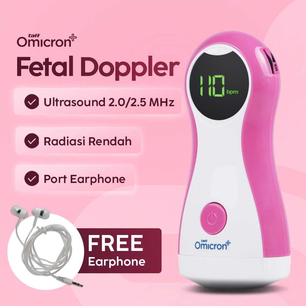 Jual TaffOmicron Alat Deteksi Jantung Janin Fetal Doppler