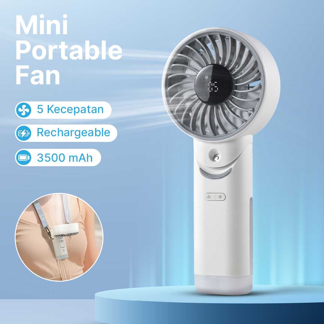 Jual NITECORE Kipas Angin Portable Mini High Speed Mist Cooling