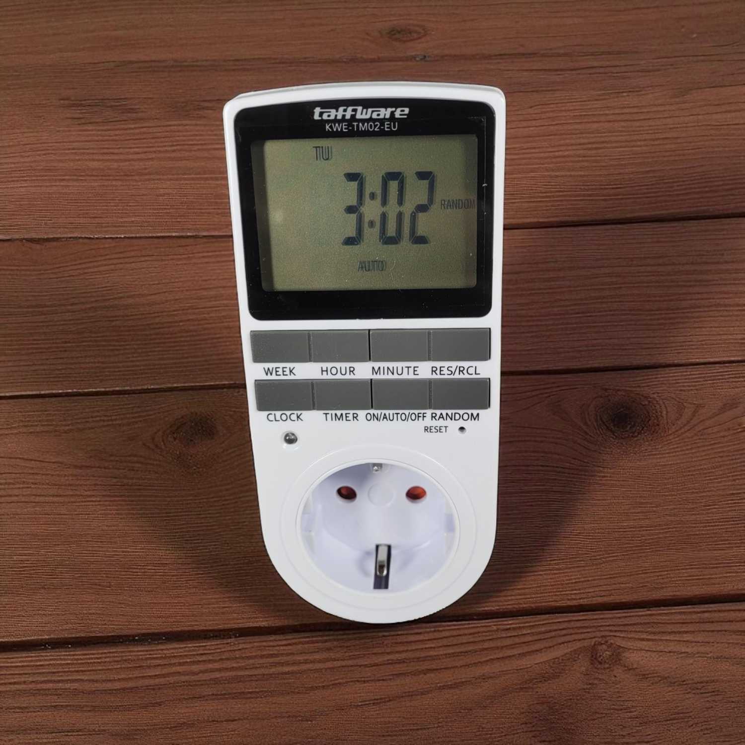 Jual Taffware Stop Kontak Programmable Timer Switch 10 Program