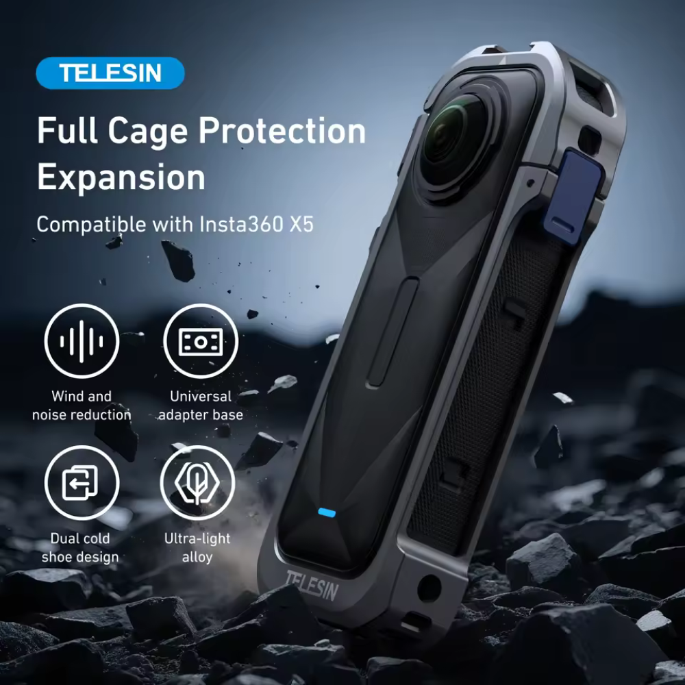 Jual TELESIN Case Pelindung Action Cam Full Cage Protection for