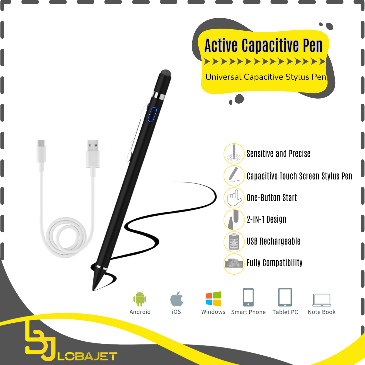 Jual Universal Capacitive Stylus Pen - for GPD 4 Pocket Android