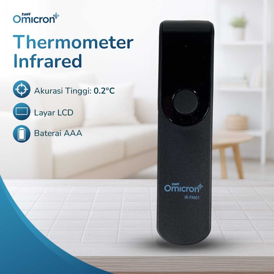 Jual TaffOmicron Termometer Suhu Badan Digital Thermogun | Jakmall.com