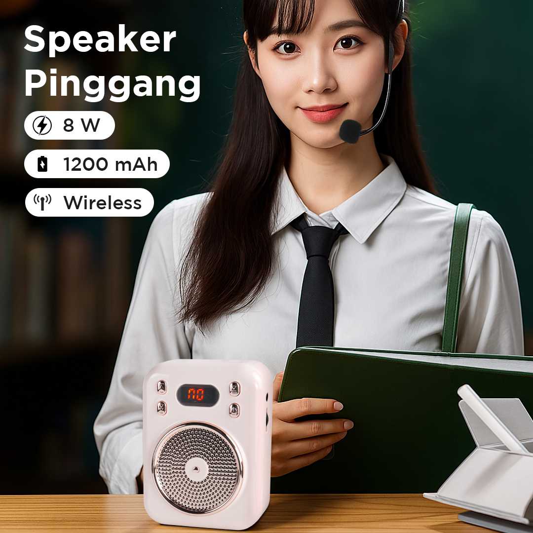 Jual Little Bee Speaker Pinggang Bluetooth Voice Amplifier