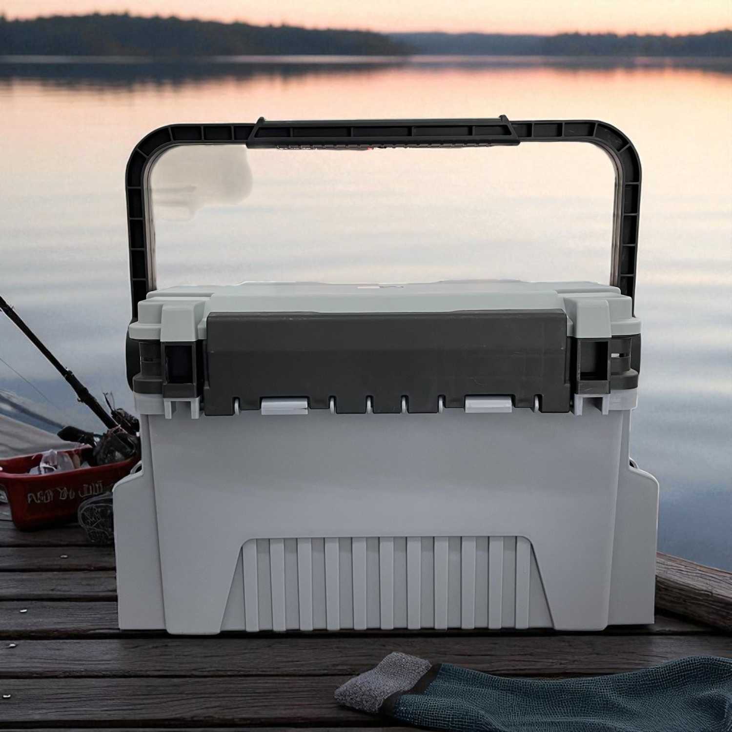 Jual TaffSPORT Kotak Perkakas Pancing Fishing Tackle Box Double