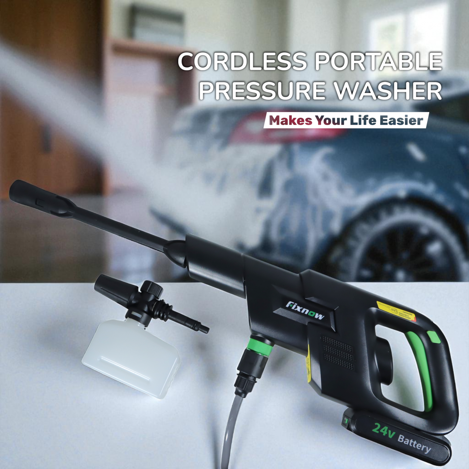 Jual Fixnow Semprotan Air Cuci Mobil High Pressure Spray Gun