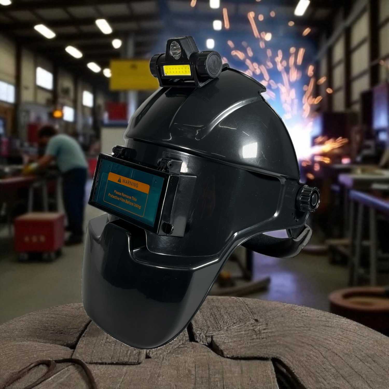 Jual OZY Helm Las Automatic Dimming Flip Top Protective Mask